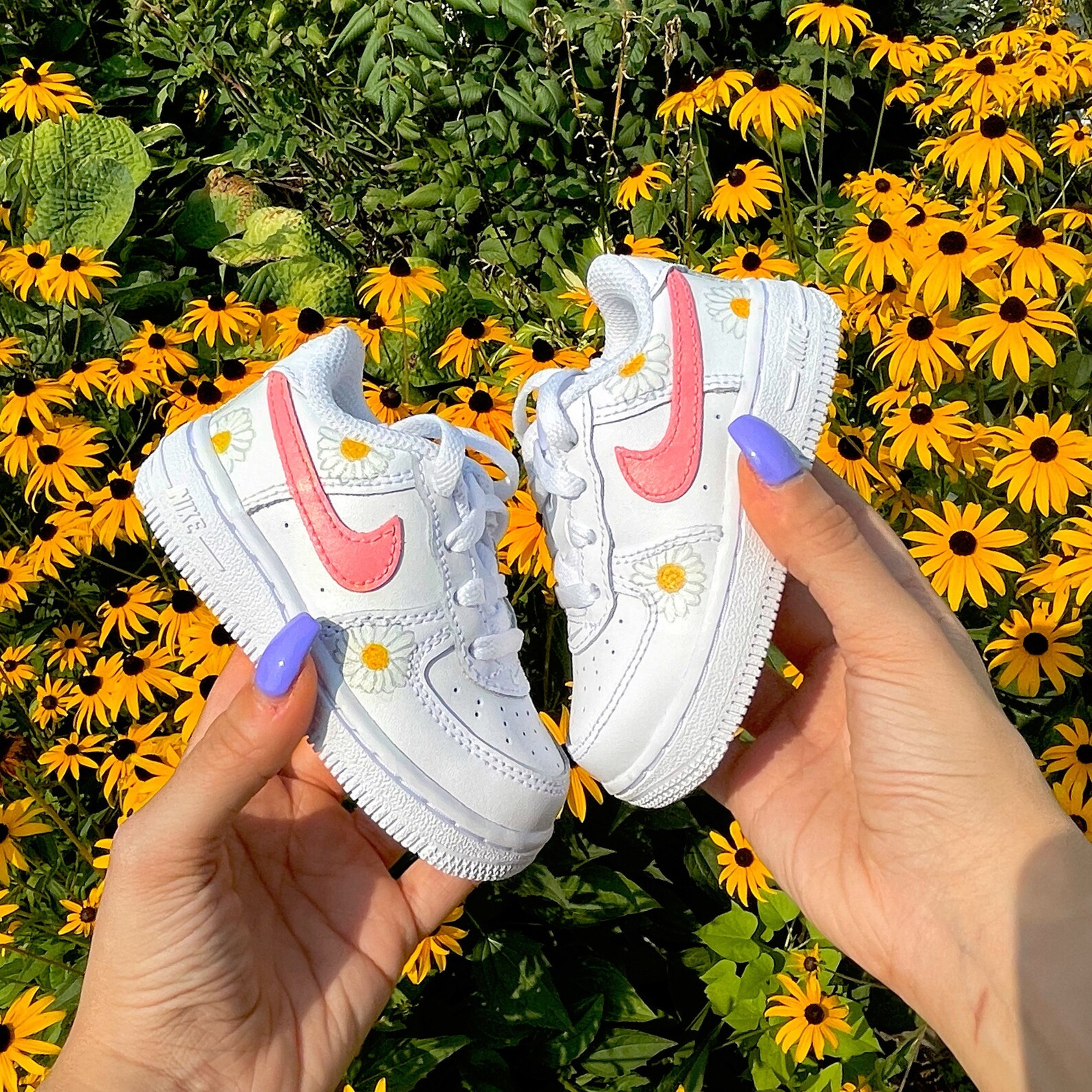Daisy Custom Sneakers - Etsy
