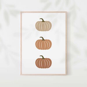 Hello Pumpkin Print, Boho Autumn Pumpkin Decor, Pumpkin Sign, Printable ...
