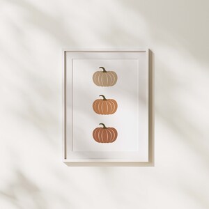 Hello Pumpkin Print, Boho Autumn Pumpkin Decor, Pumpkin Sign, Printable ...