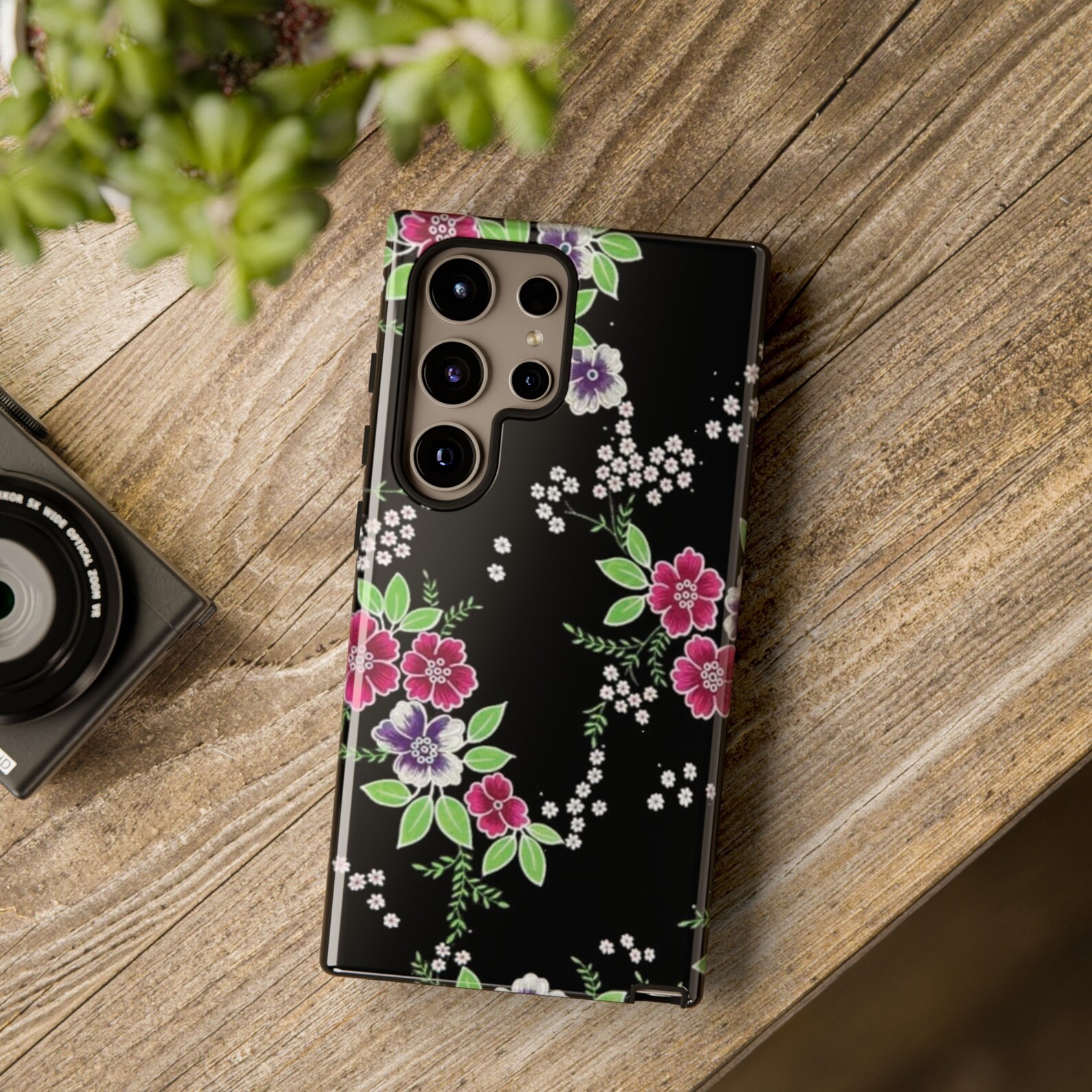 Black Hmong Ntaub Lis Loos Tough Phone Case, Hmong Phone Cases, Hmong ...