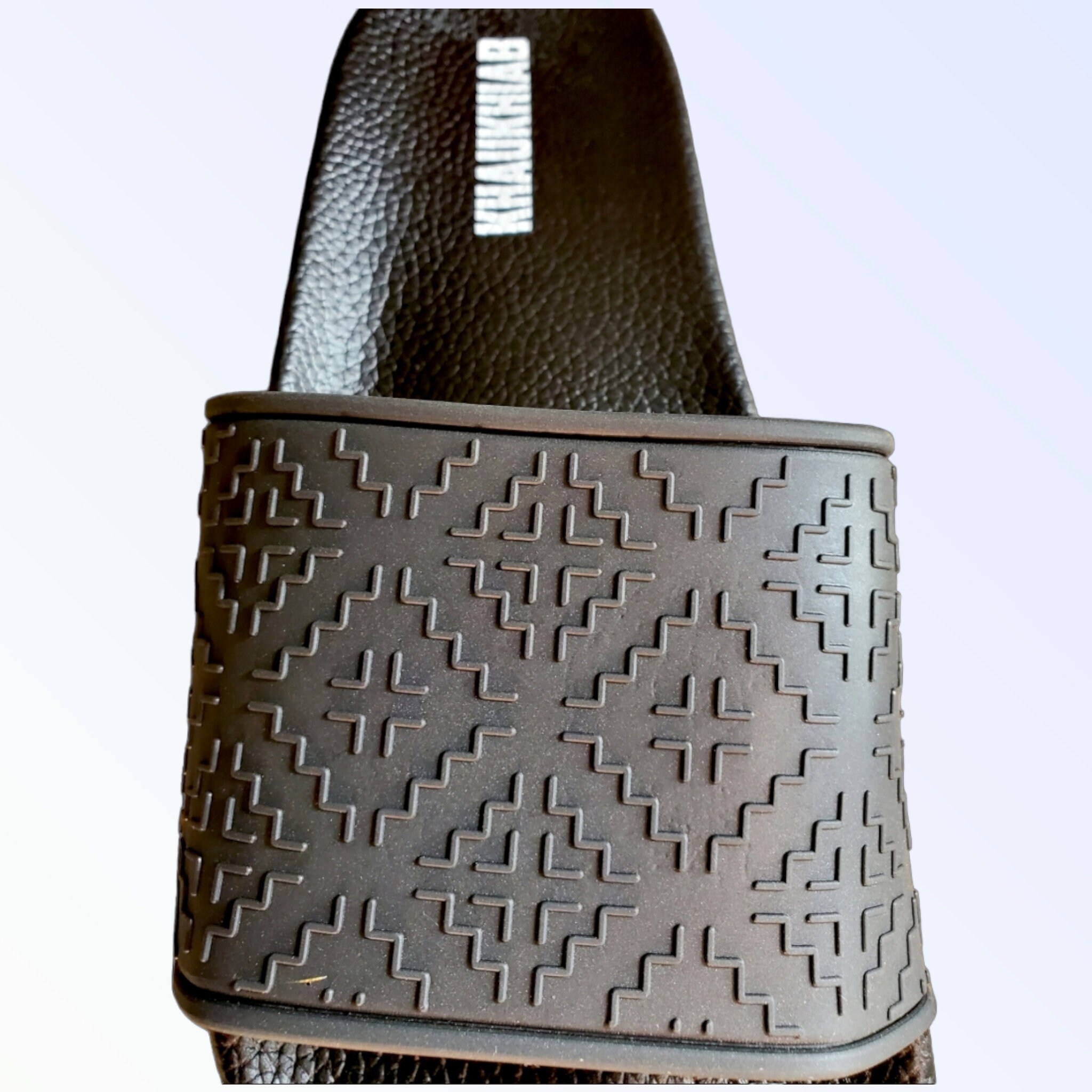 Hmong Black Diamond Slides, Hmong Slides, Hmong Sandals, Khaukhiab ...