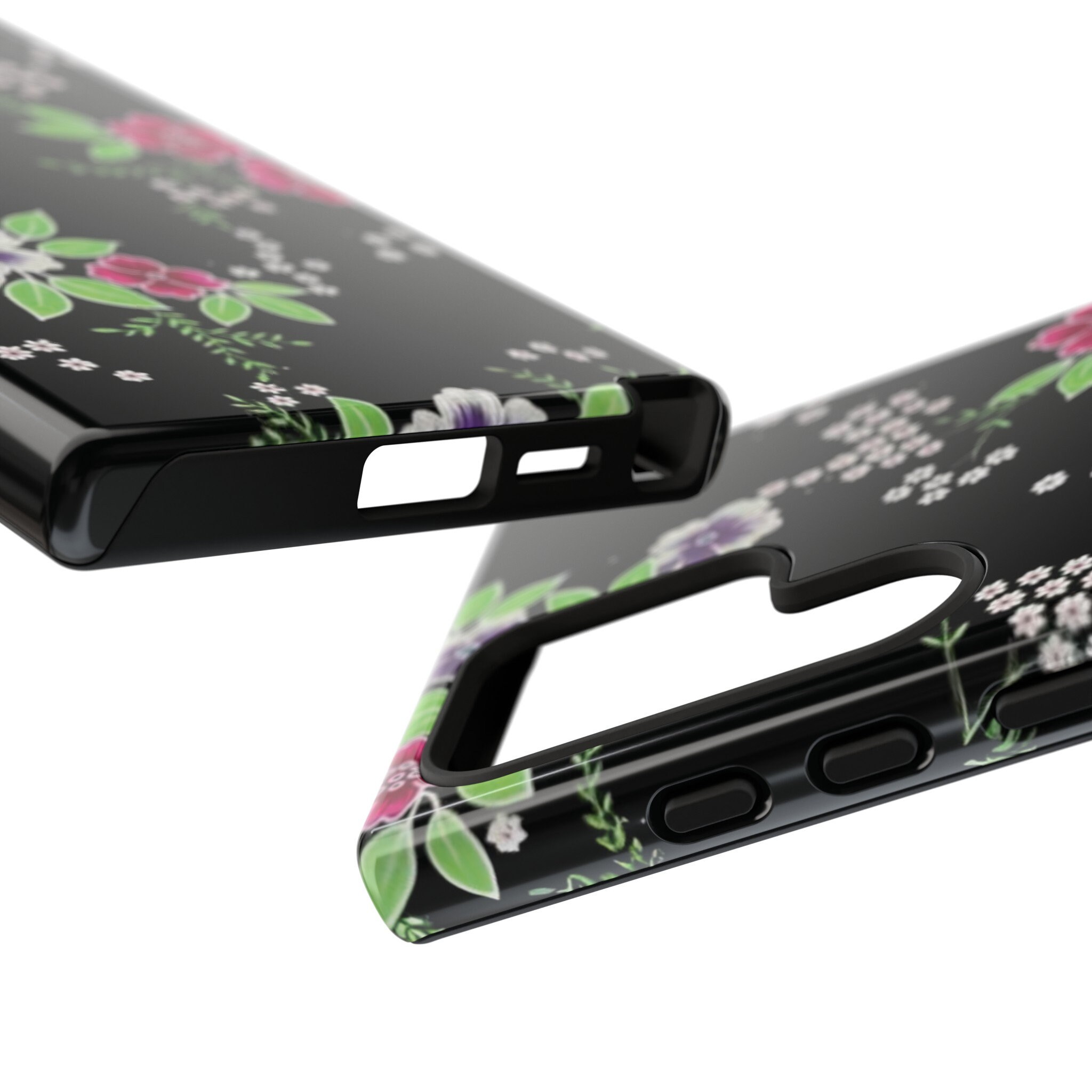 Black Hmong Ntaub Lis Loos Tough Phone Case, Hmong Phone Cases, Hmong ...