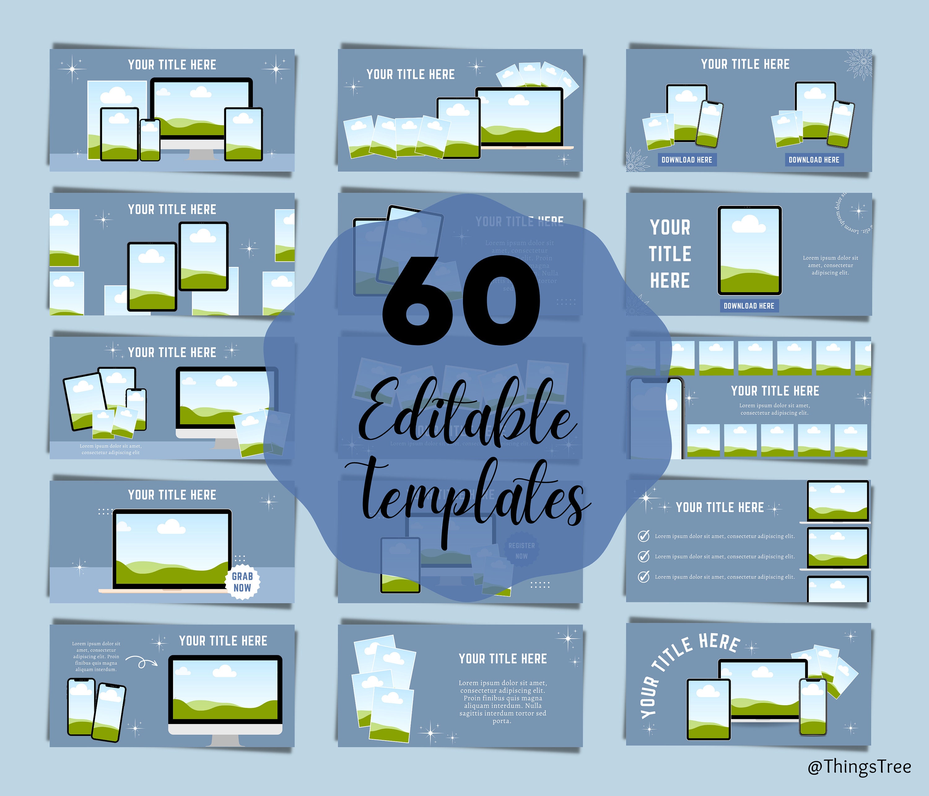 Mock up Canva Template for Coaches | Branding Kit Mock Ups |online ...
