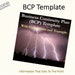 Business Continuity Plan BCP Template With Instructions and Example - Etsy