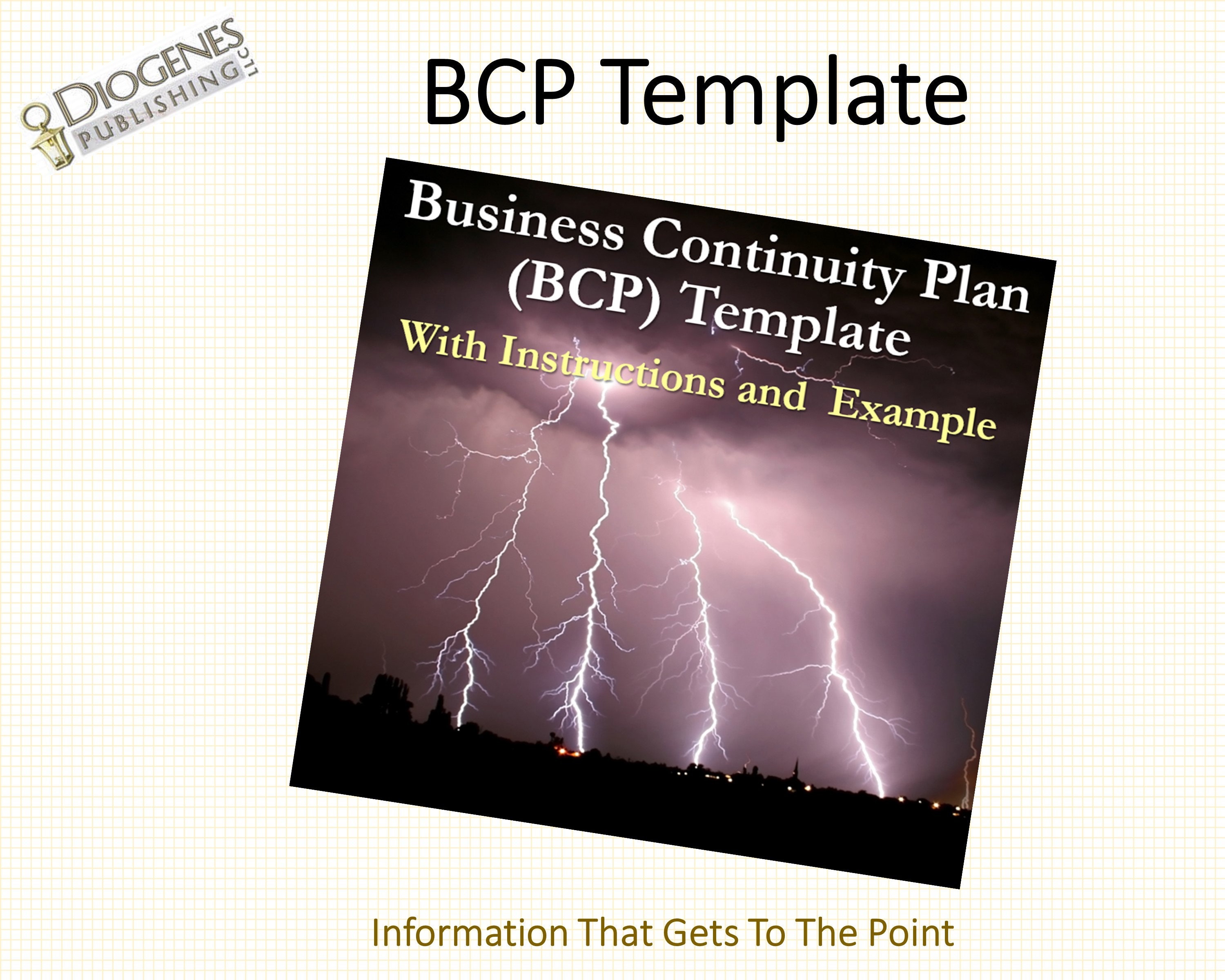 Business Continuity Plan (BCP) Template With Instructions and Example ...