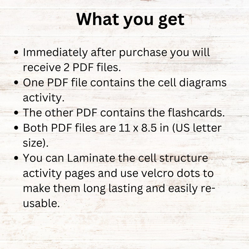 Interactive Cell Structure Activity and Flashcards | Educational ...