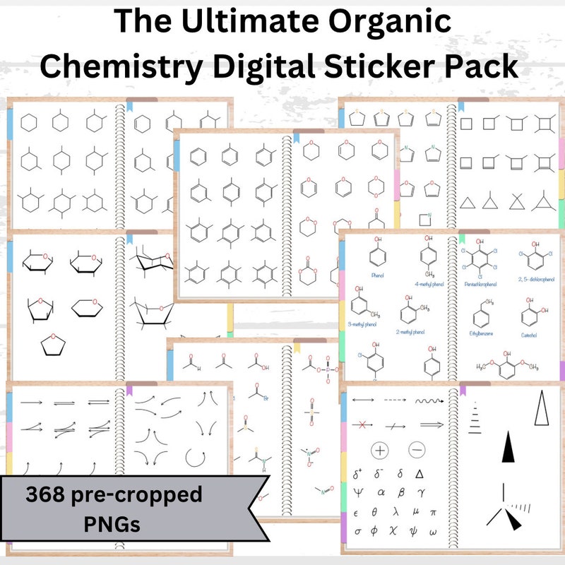 Chemistry Stickers - Etsy