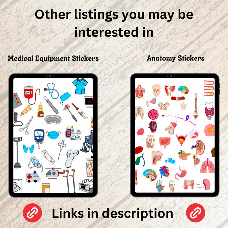 Medical Laboratory Digital Stickers for Notes and Presentations - Etsy