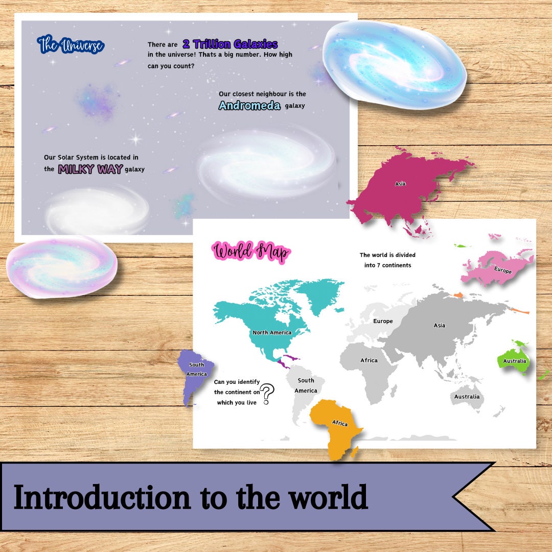 Introduction to the World Busy Book Montessori Learning Resources and ...