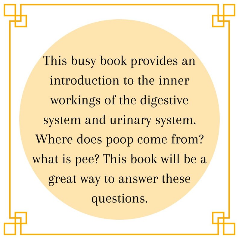 All About Poop and Pee: a Fun and Educational Busy Book for Kids ...