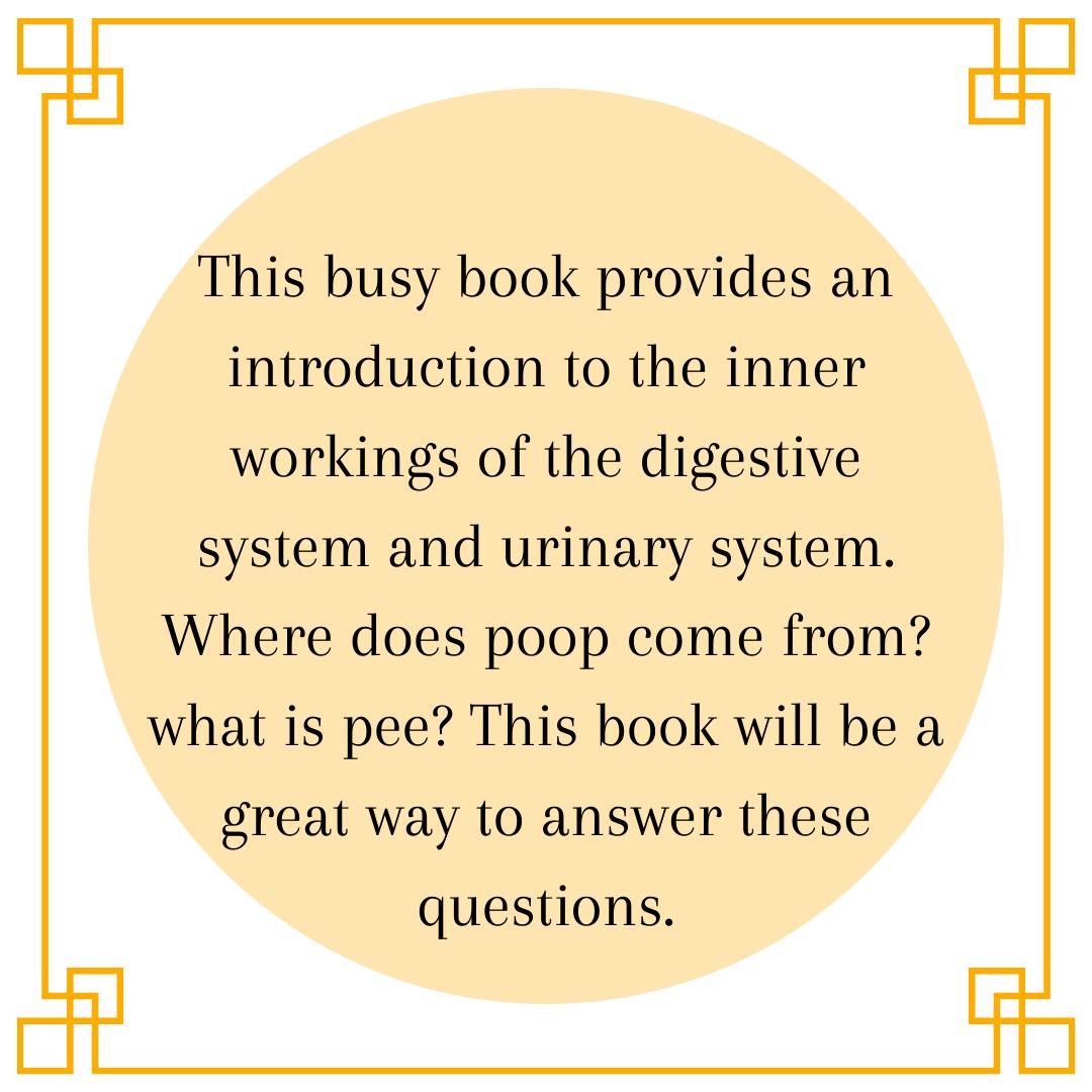 All About Poop and Pee: a Fun and Educational Busy Book for Kids ...