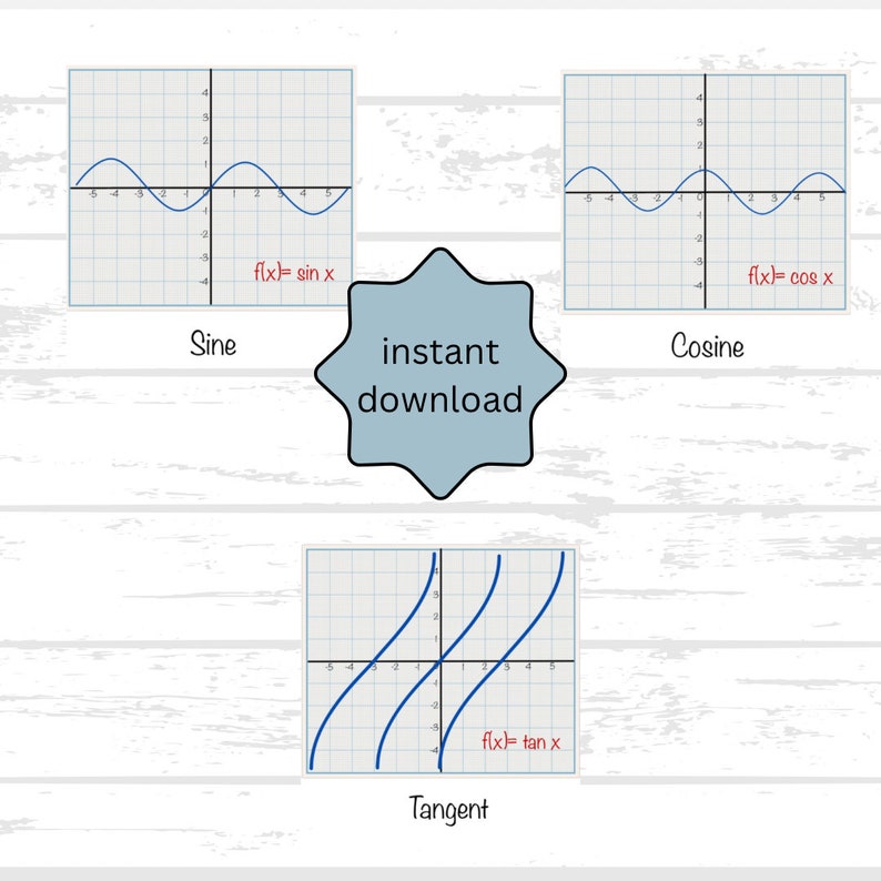 Digital Graph Stickers for Mathematics and Physics Note Taking or ...