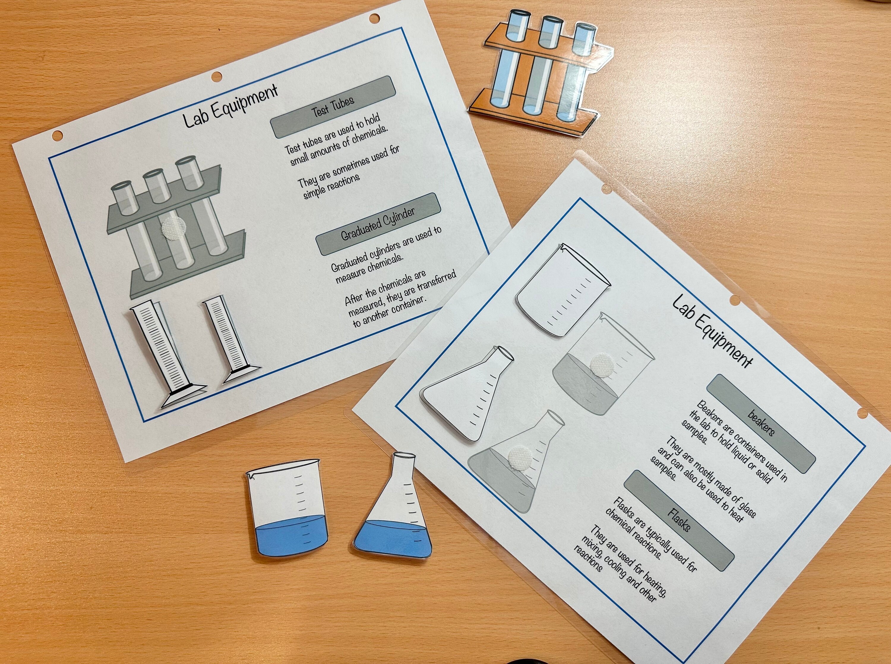 Chemistry Busy Book and Learning Binder for Toddlers Lab Activity ...