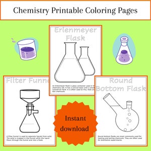 Chemistry Printable Coloring Pages Introduction to Chemistry for ...