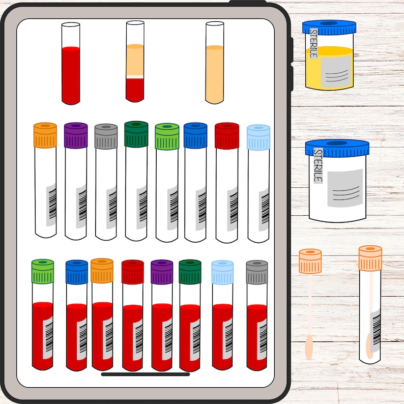 Medical Laboratory Digital Stickers for Notes and Presentations - Etsy