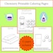 Chemistry Printable Coloring Pages Introduction to Chemistry for ...