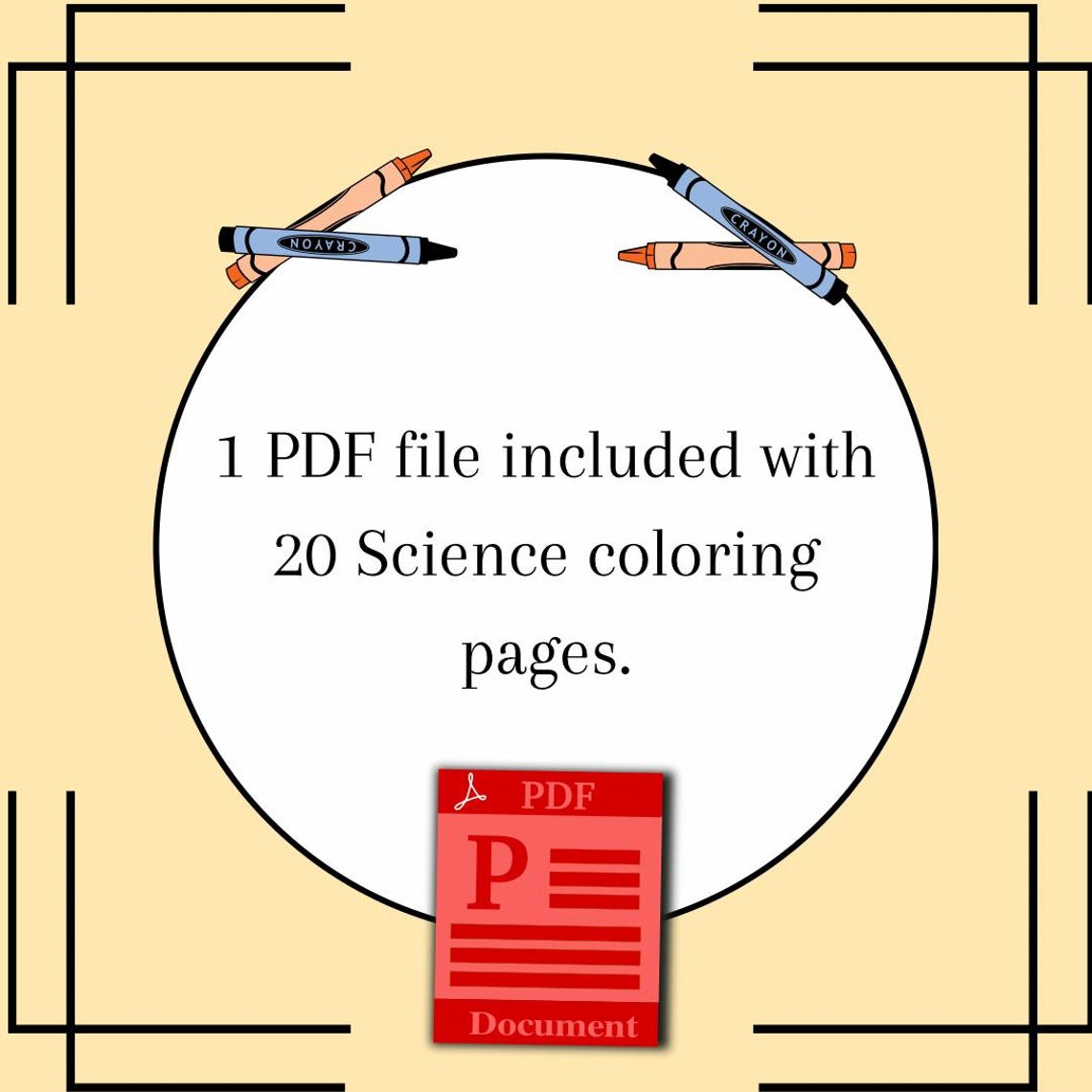 Science Printable Coloring Pages Science for Kids Science for ...