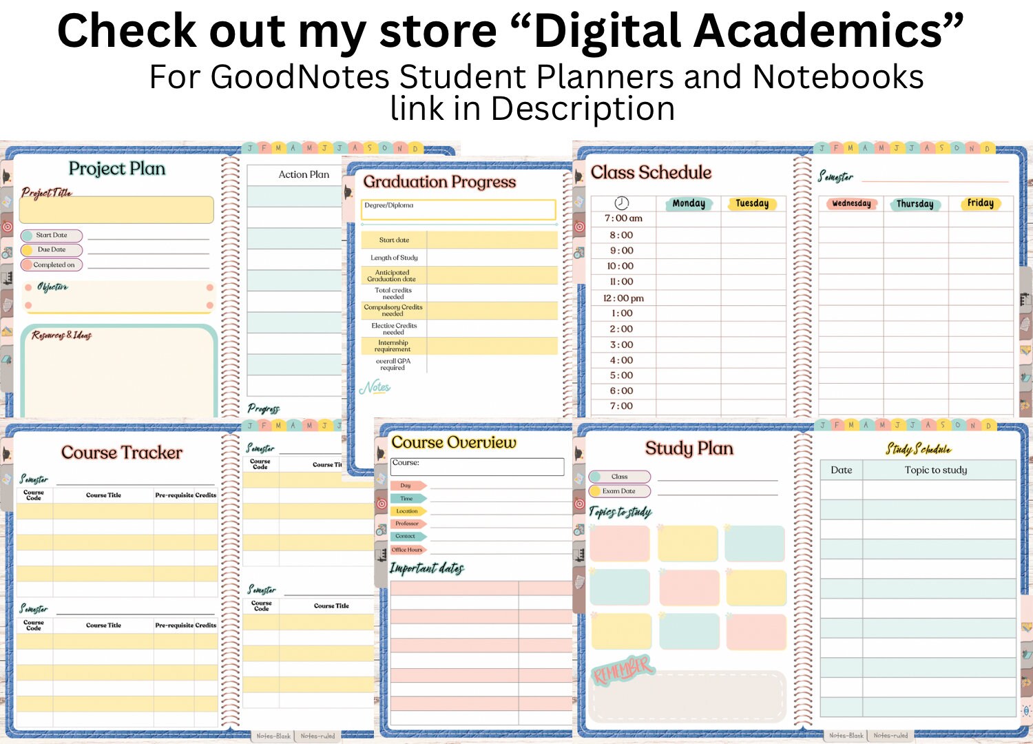 Geometry Digital Stickers for Goodnotes and Other Note Taking Apps Math ...