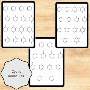 Goodnotes Organic Chemistry Editable Molecules and Common Functional ...