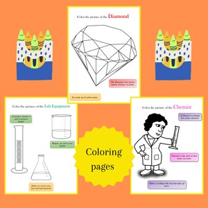 Chemistry Coloring and Activity Book for Preschool and Kindergarten ...