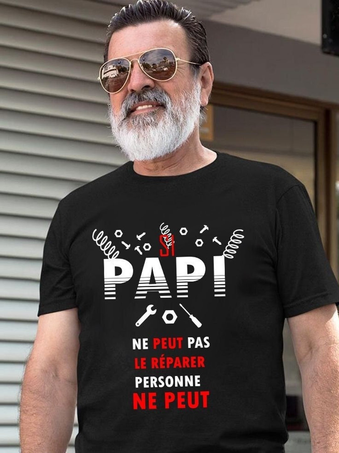 Tee-shirt "Si papi ne peut pas le réparer..." - Etsy France