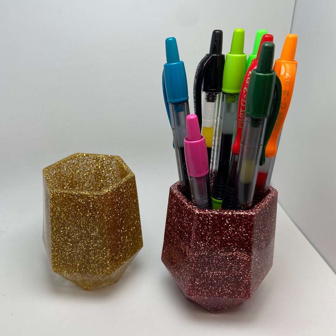 Hexagon Containers / Pencil Holders - Etsy