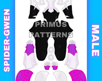 Spider Gwen Suit Pattern - Etsy