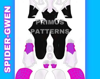 Spider-woman Spider Gwen Cross Stitch Pattern - Etsy