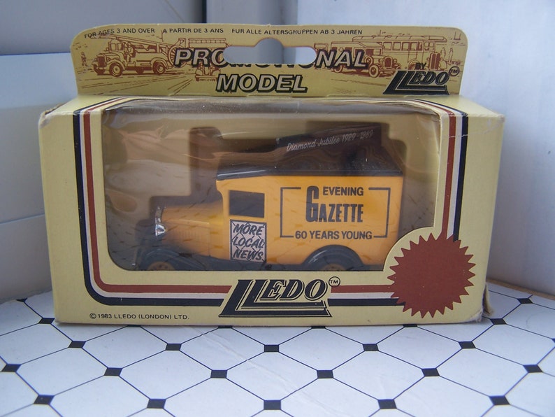 Lledo, Gazette Diamond Jubilee1929-1989, Ford Model A Van, Limited ...