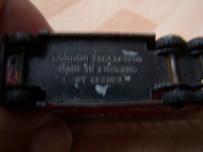 Matchbox, Trolley Bus, Die Cast Model, Number 56a - Etsy