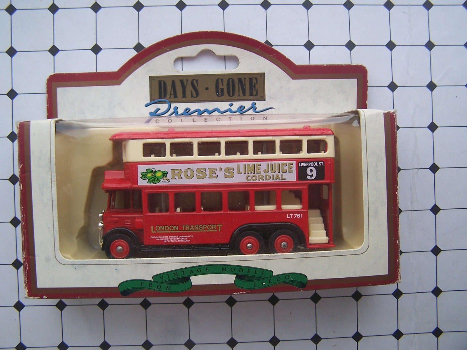 Lledo Bus AEC Renown Double Decker Rose's Lime Juice - Etsy