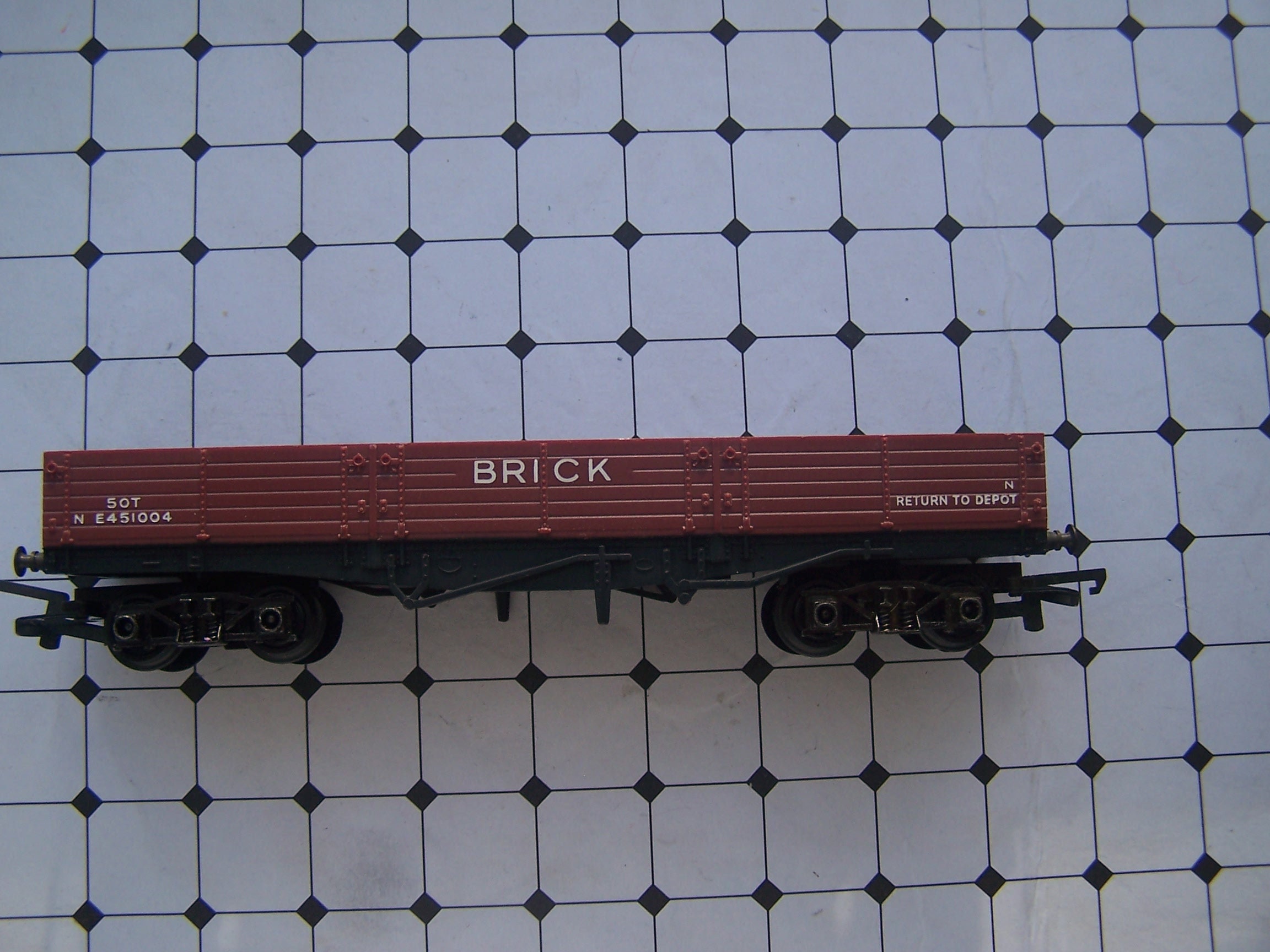 Model Railway Tri-ang Bogie Bolster Wagon R110 OO Gauge - Etsy Canada