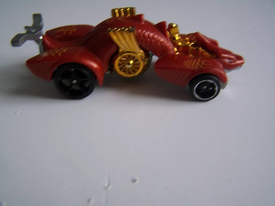 Hot Wheels, Knight Draggin, Medieval Series, Mattel, Die Cast Model ...