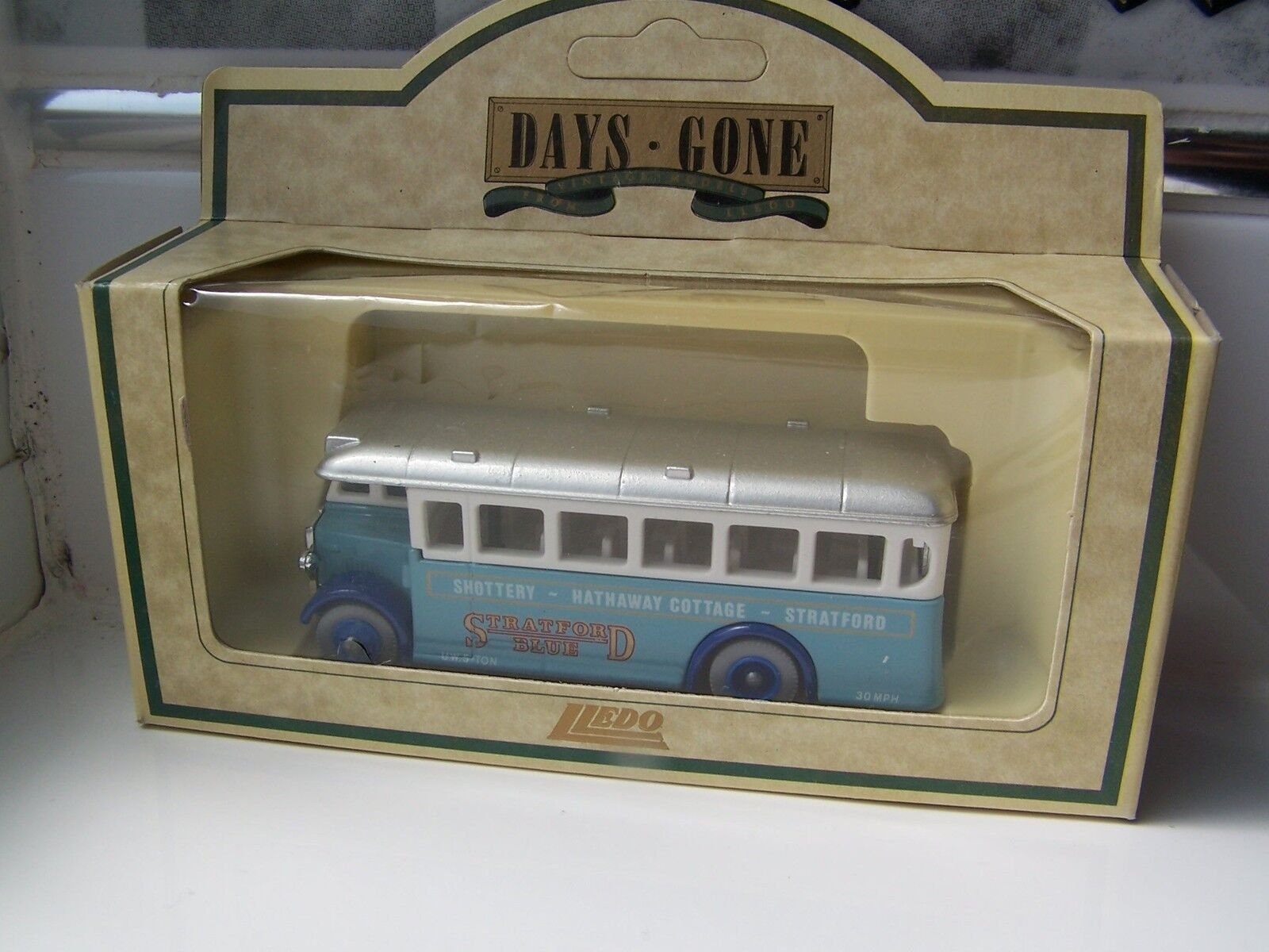 Lledo, Bus, AEC Regal, Limited Edition, Stratford Blue, Die Cast Model ...