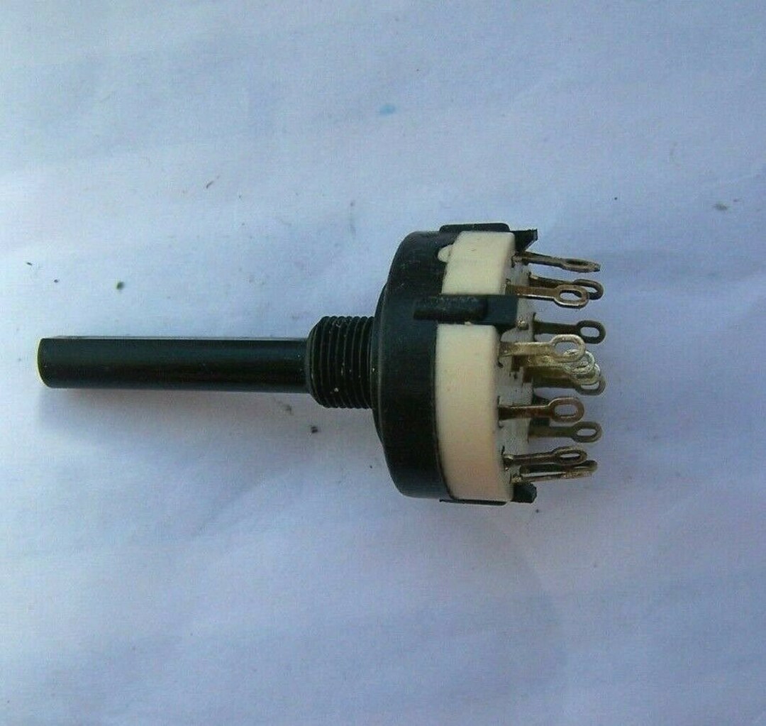 Model Railway, Rotary Switch, 4pole 3WAY, Alpha, OO Gauge , Scenic ...