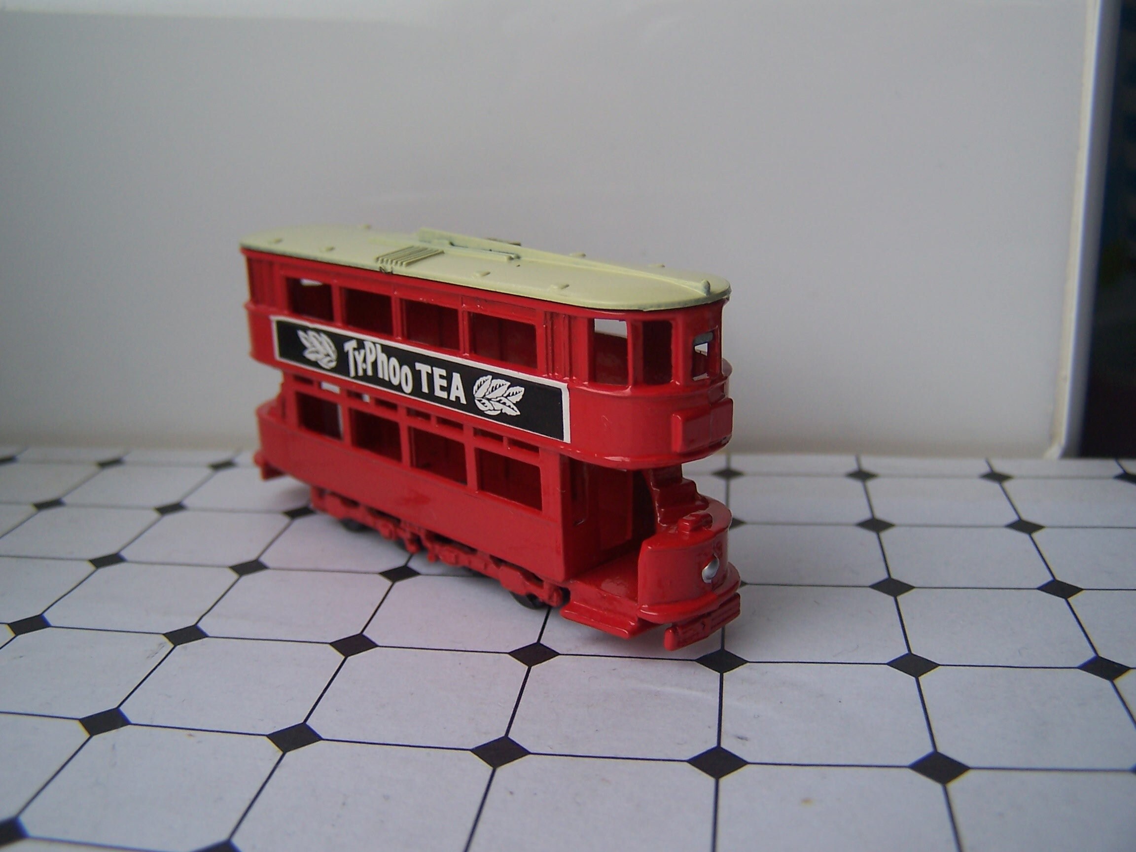 Tram Trolley Bus Miniature Advertising Ty-phoo Tea Die - Etsy