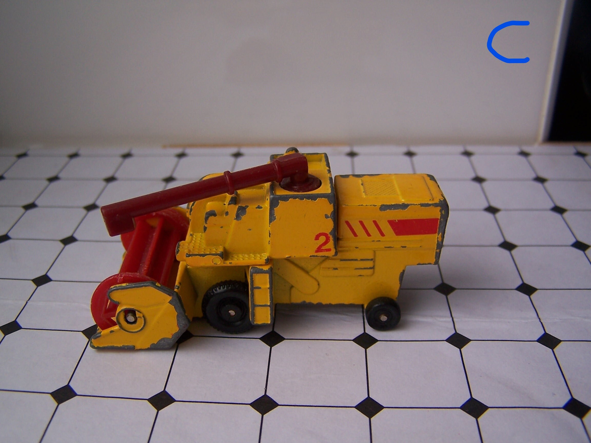 Matchbox Lesney Combine Harvester Farm Vehicle Matchbox - Etsy