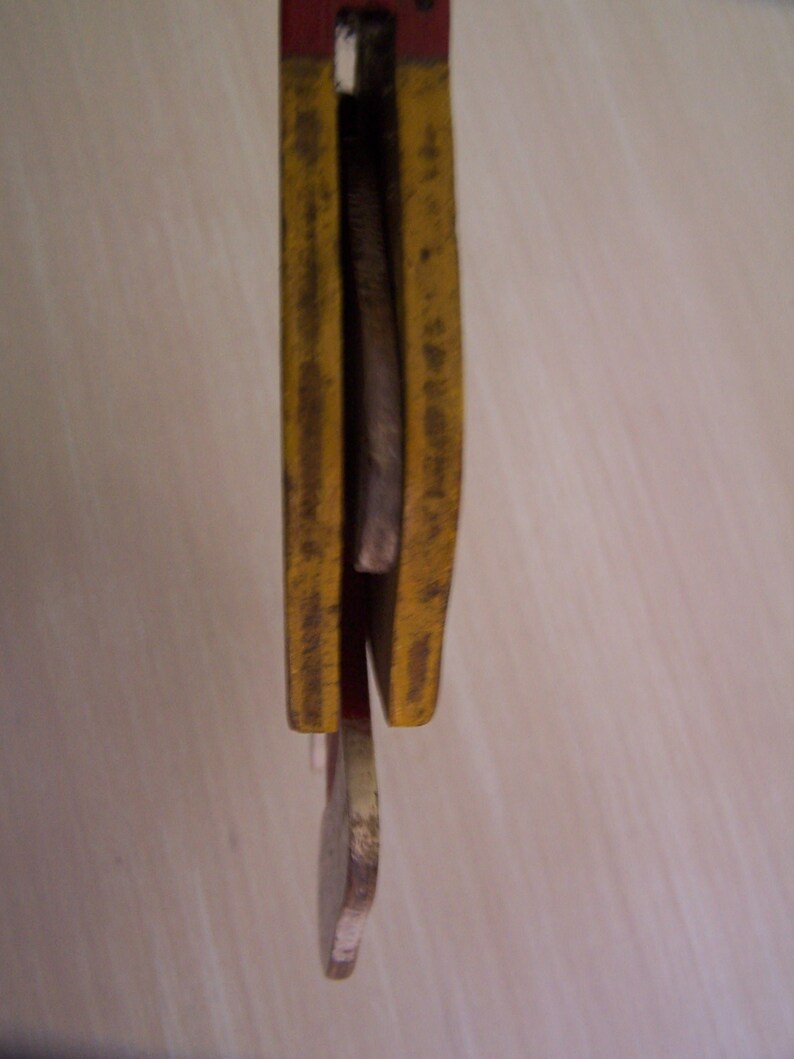 Mickey Mouse Wooden Push Along Walking Toy Rare Attic - Etsy