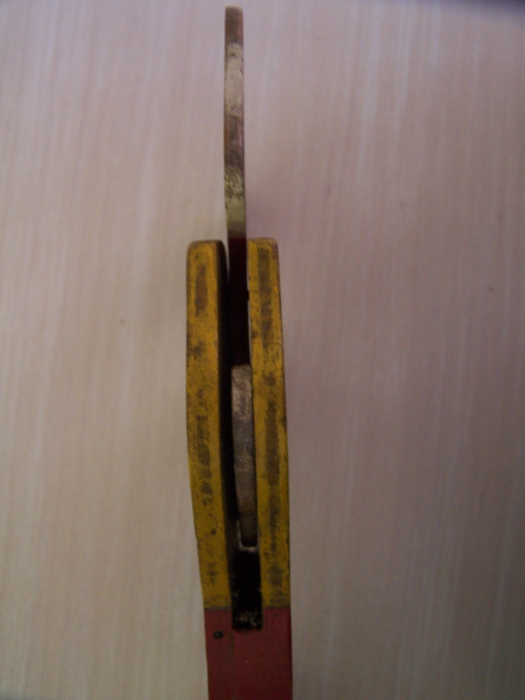 Mickey Mouse Wooden Push Along Walking Toy Rare Attic - Etsy