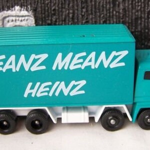 Lledo, Van, Heinz Beans, Die Cast Model, Marathon Series, Advertising ...