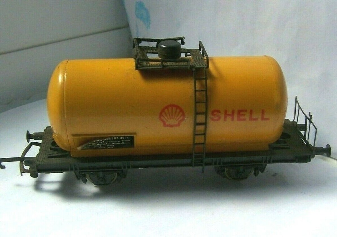 Model Railway, Lima, Shell Tanker, OO Gauge, Vintage - Etsy