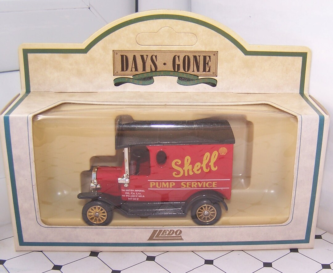 Lledo, Days Gone, Advertising, Die Cast Model, Shell Pump Service ...