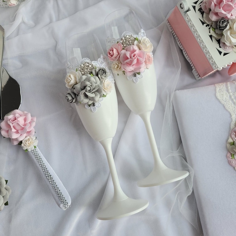 Wedding Glasses - Etsy