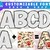 Uppercase Customizable Doodle Alphabet for Canva Fill Your Own Design ...