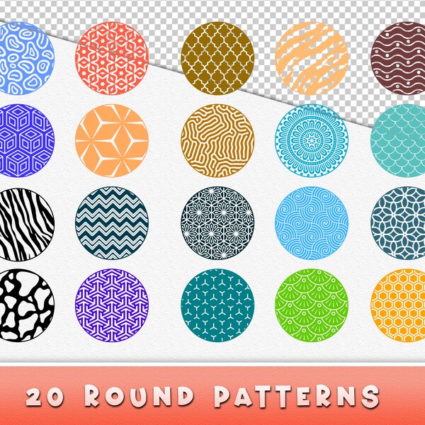 Circle Patterns Svg - Etsy