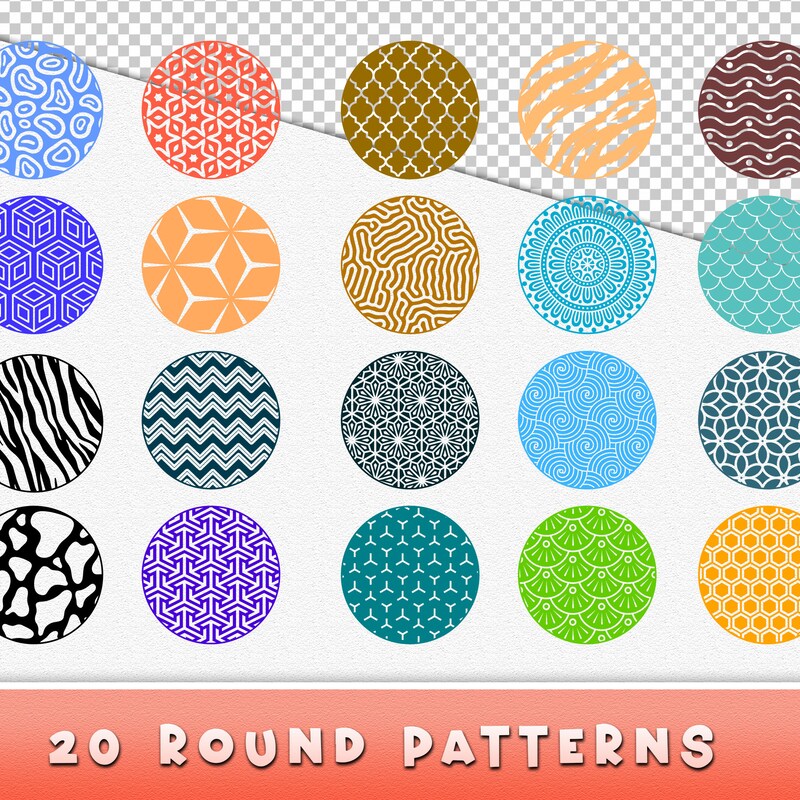 Circle Patterns Svg - Etsy