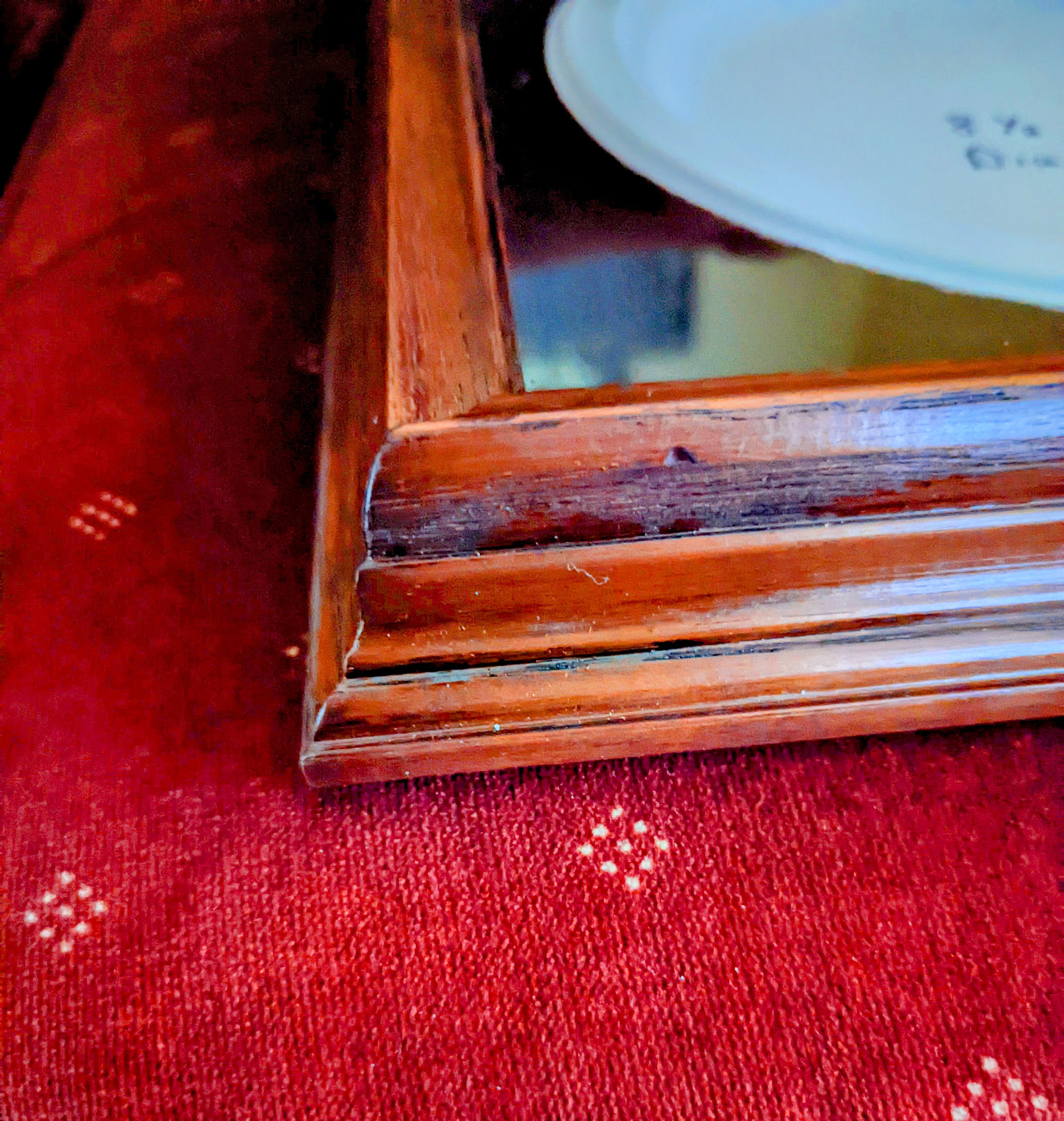 Glass Front Wooden Shadow Box Frames for Dual Decorative Plates - Etsy