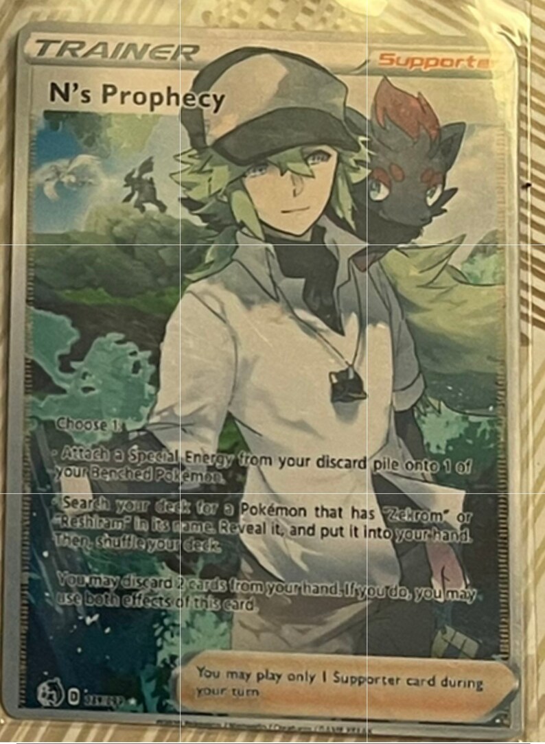 Ns Prophecy Trainer Pikachu Vmax Gaming Shining Gx Ex M Mega - Etsy