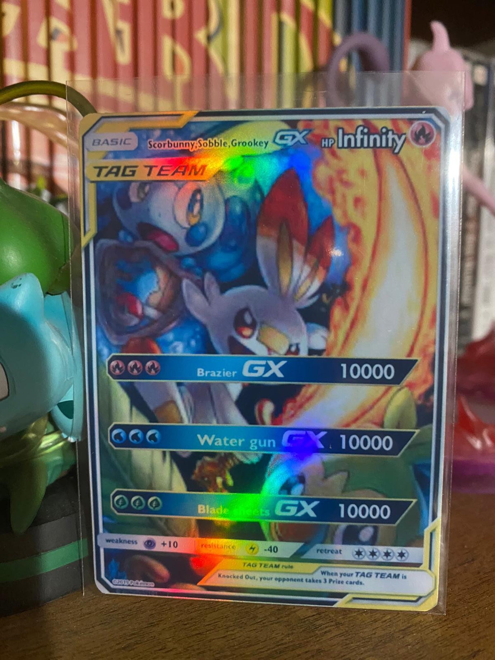 Scorbunny Grookey Sobble V Pikachu Ash Vmax Gaming Shining Gx - Etsy ...