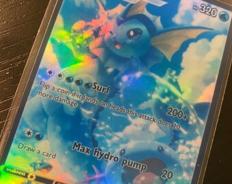 Scorbunny Grookey Sobble V Pikachu Ash Vmax Gaming Shining Gx - Etsy